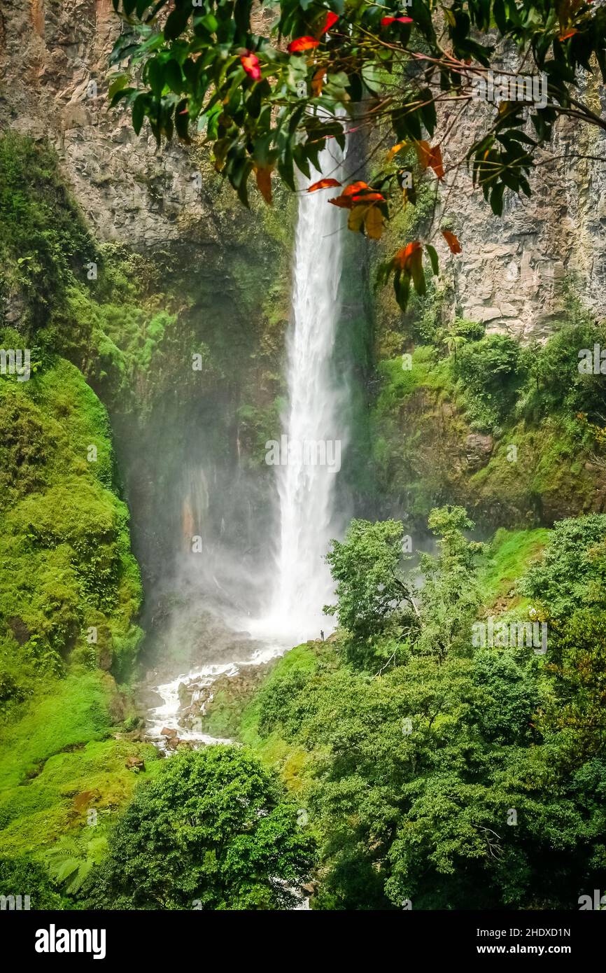 waterfall, sumatra, tongging, sipisopiso, cascade, waterfalls, sumatras ...