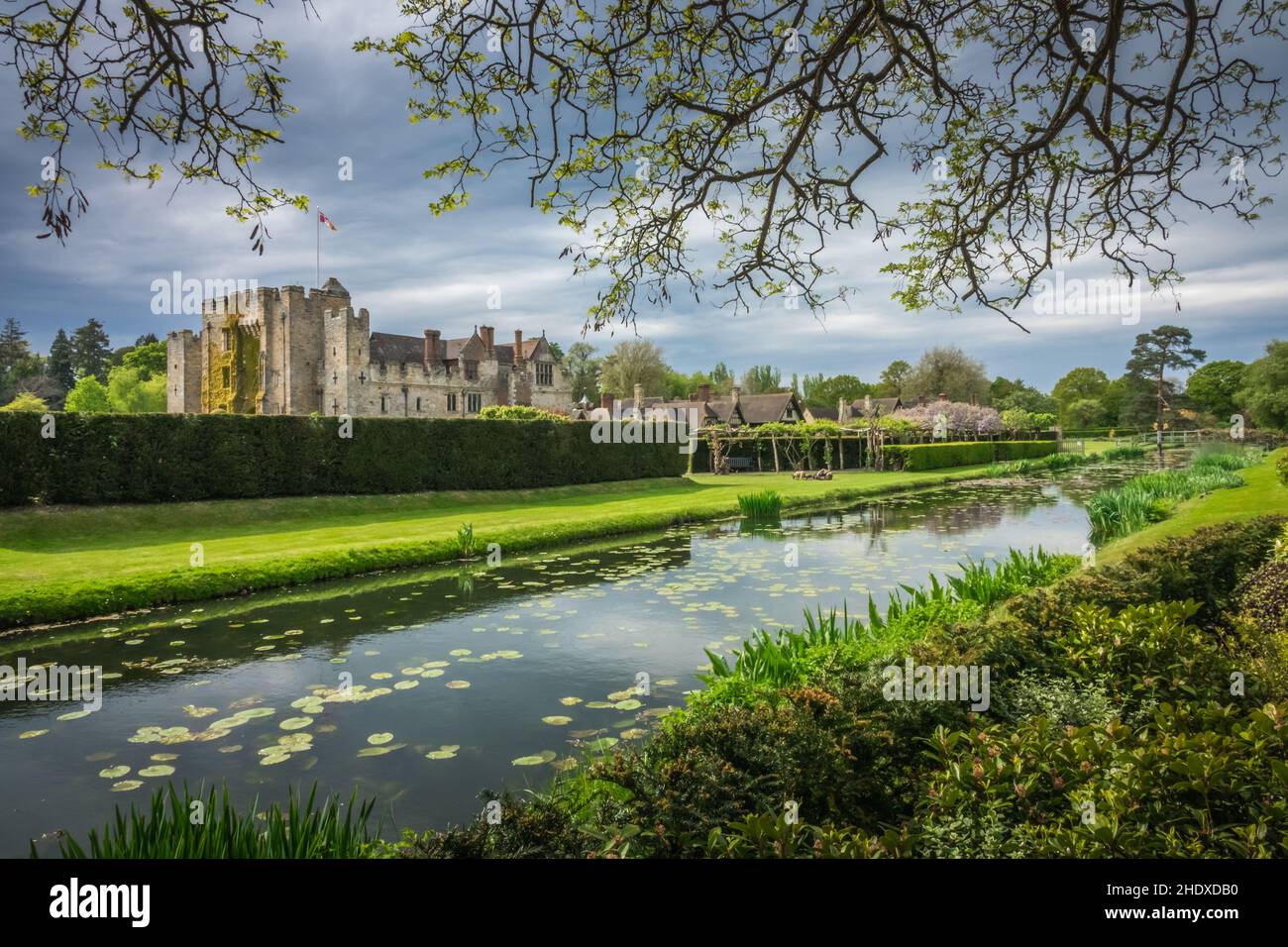 moat, hever castle, moats Stock Photo - Alamy