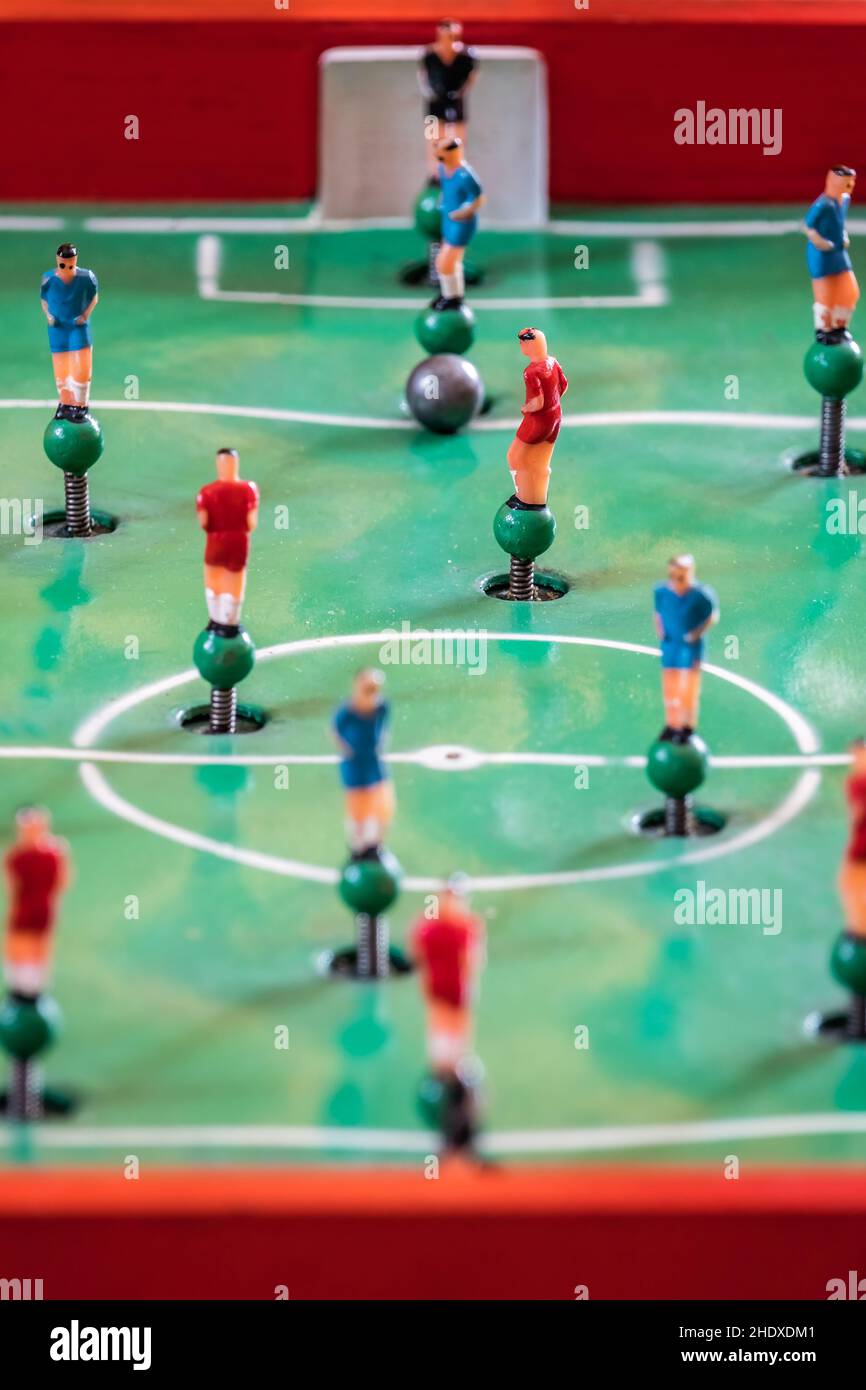 Foosball player hi-res stock photography and images - Alamy