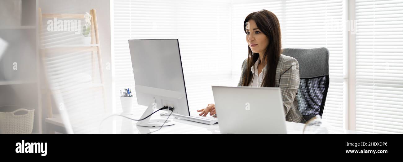 Online Video Conference Business Training Webinar Or Webcast Stock ...