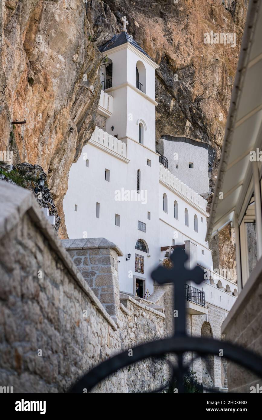 monastery, ostrog monastery, monasteries Stock Photo - Alamy