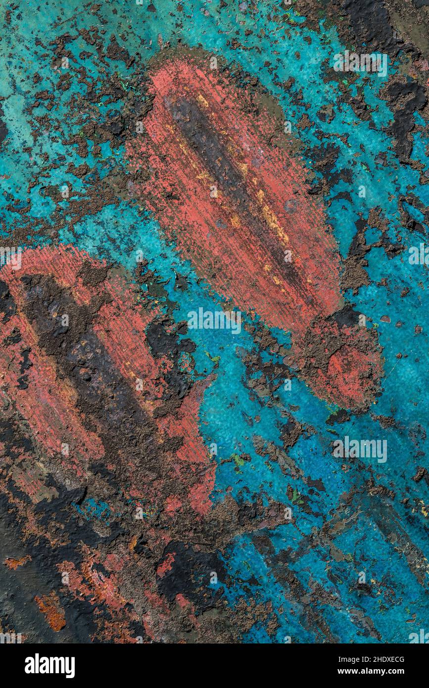 colour, structure, flaking, colours, structures Stock Photo - Alamy