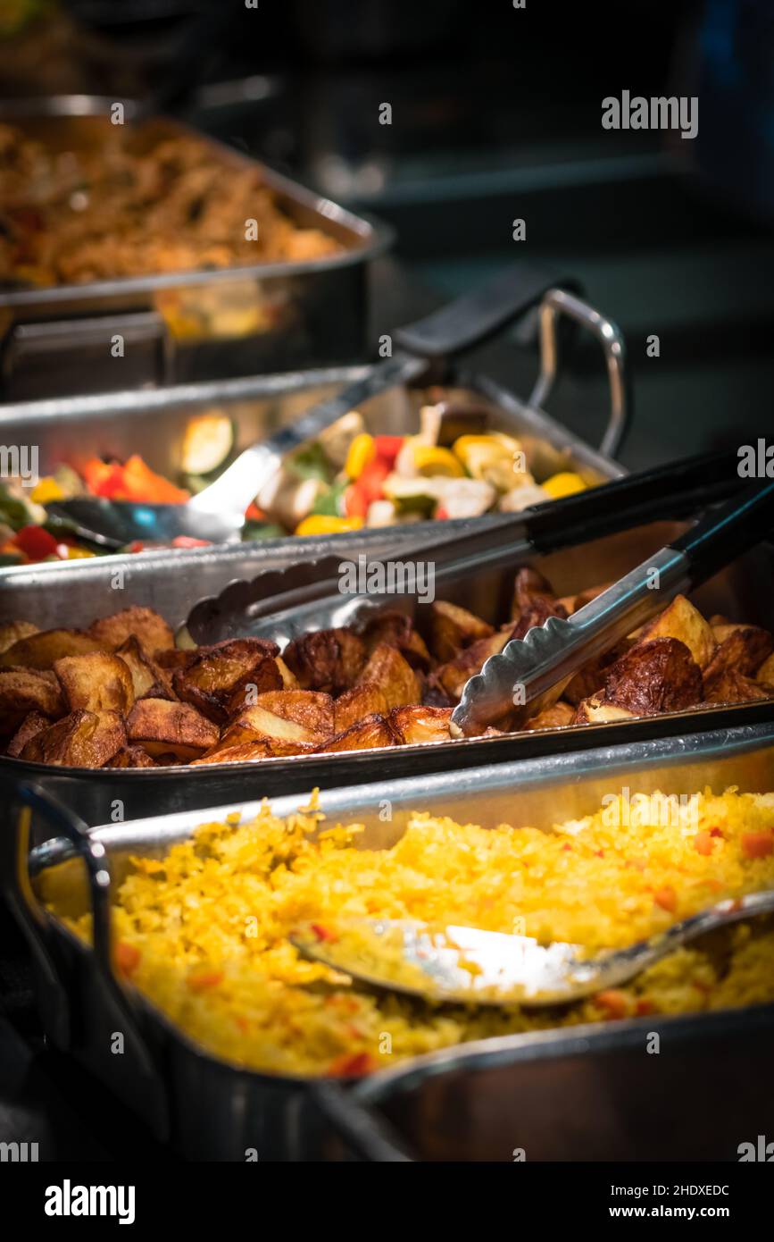 buffet, heat box, buffets, heat boxs Stock Photo - Alamy