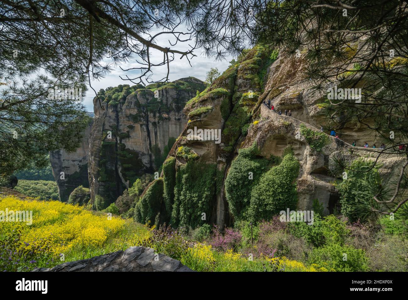 rocks, meteora, meteoras Stock Photo - Alamy