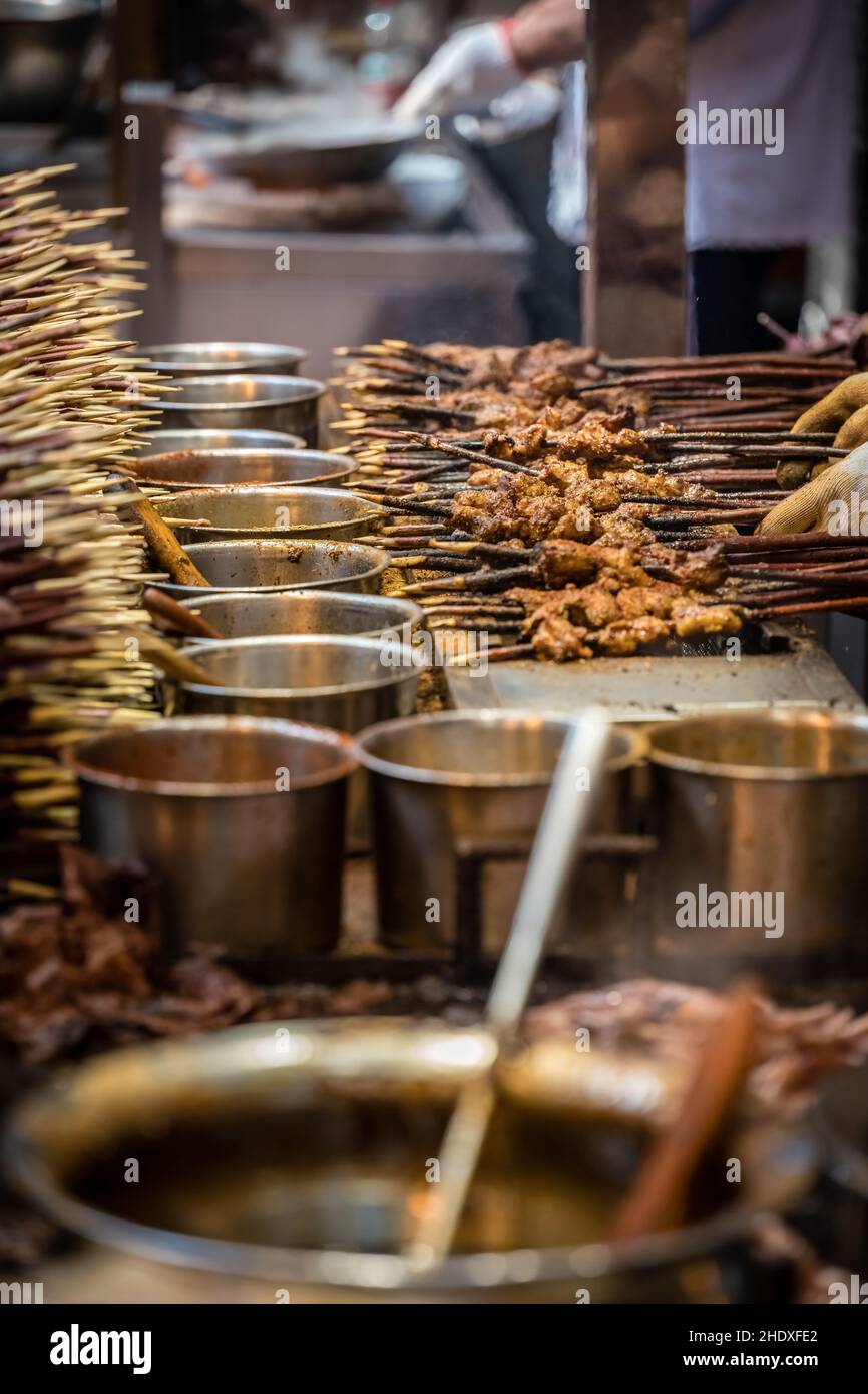 asia, cookshop, streetfood, asian, asias, cookshops Stock Photo - Alamy