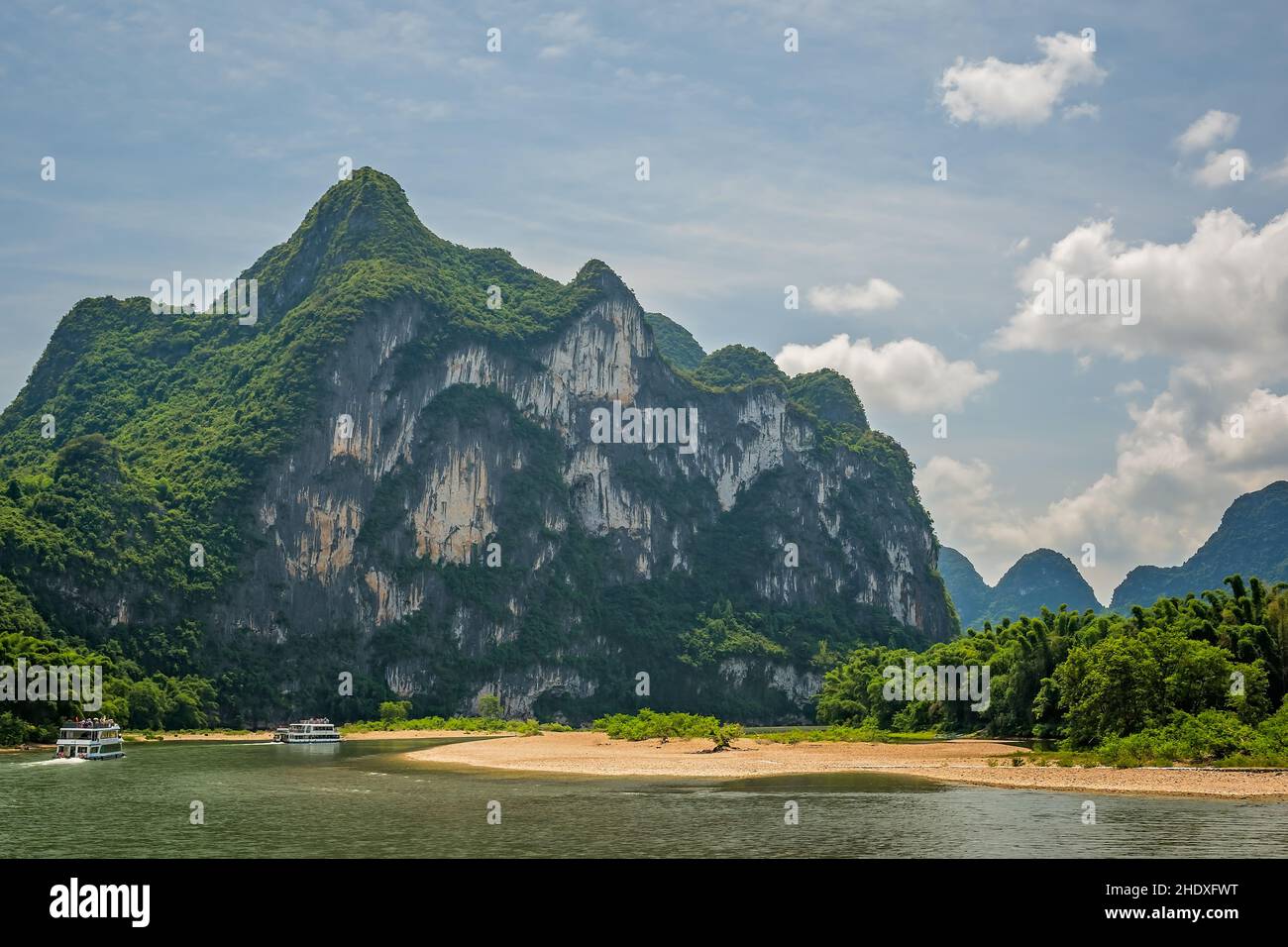 li river, karstgebirge, li jiang, li rivers Stock Photo - Alamy