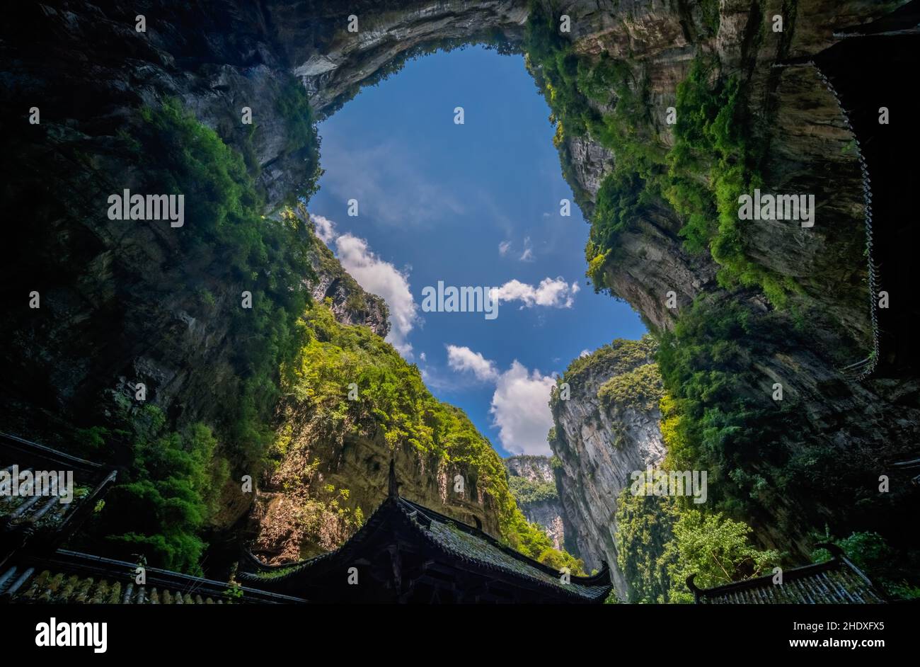 Wulong karst hi-res stock photography and images - Alamy