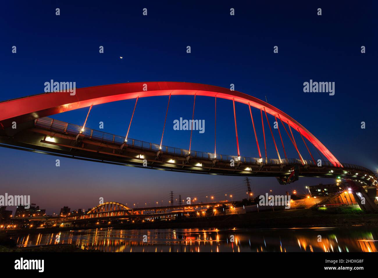 bridge, taiwan, rainbow bridge, bridges, taiwans, rainbow bridges Stock ...
