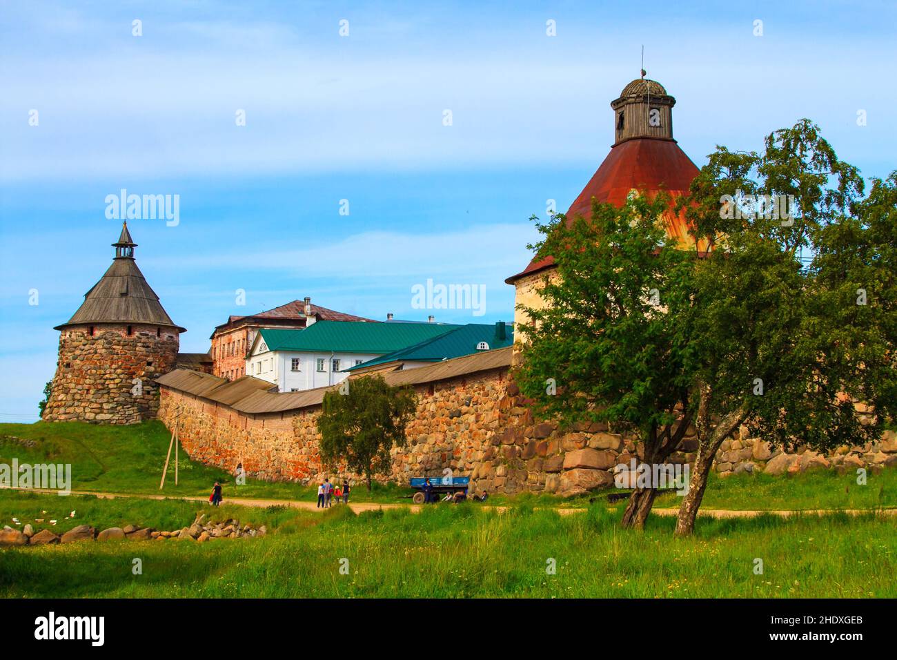 Solovetsky Monastery, Solovetsky Islands Stock Photo - Alamy