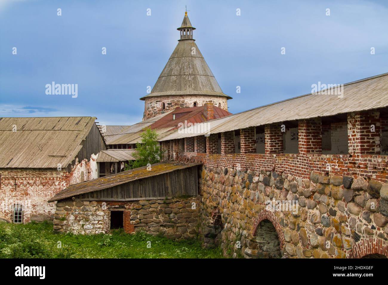 fort, Solovetsky Monastery, forts Stock Photo - Alamy