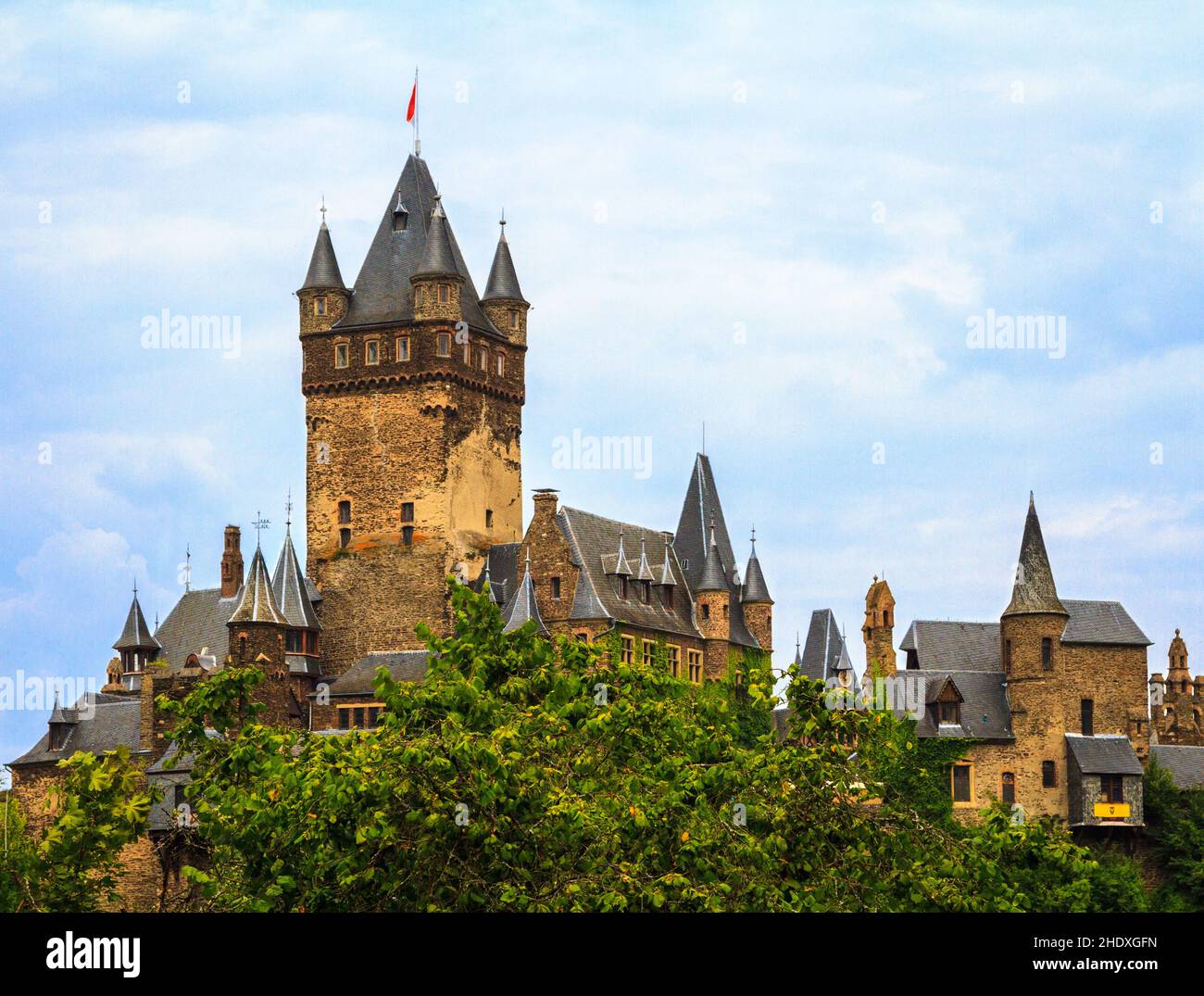 reichsburg castle, reichsburg castles Stock Photo - Alamy