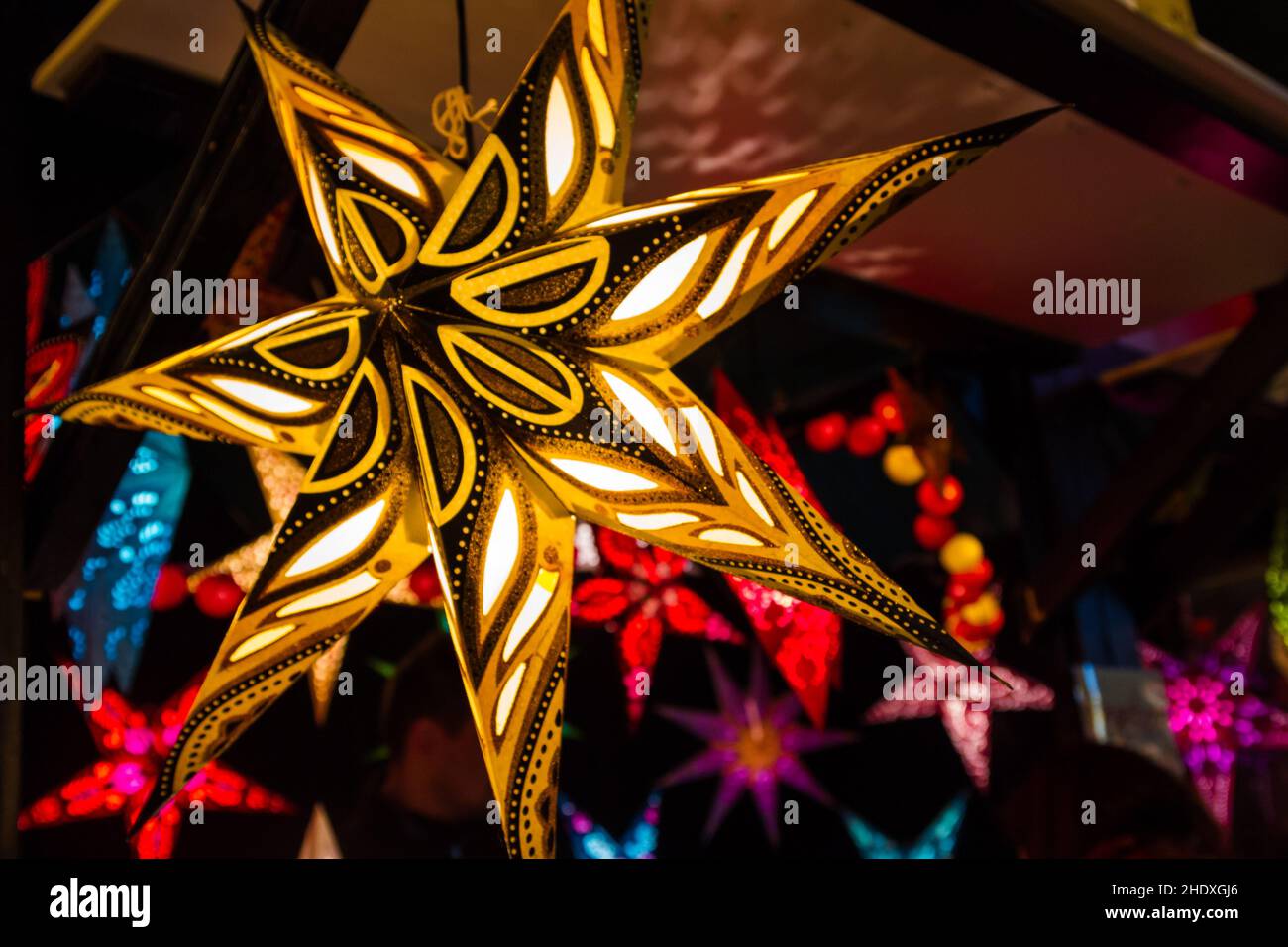 lamp, star, christmas lights, lamps, stars, christmas light Stock Photo ...