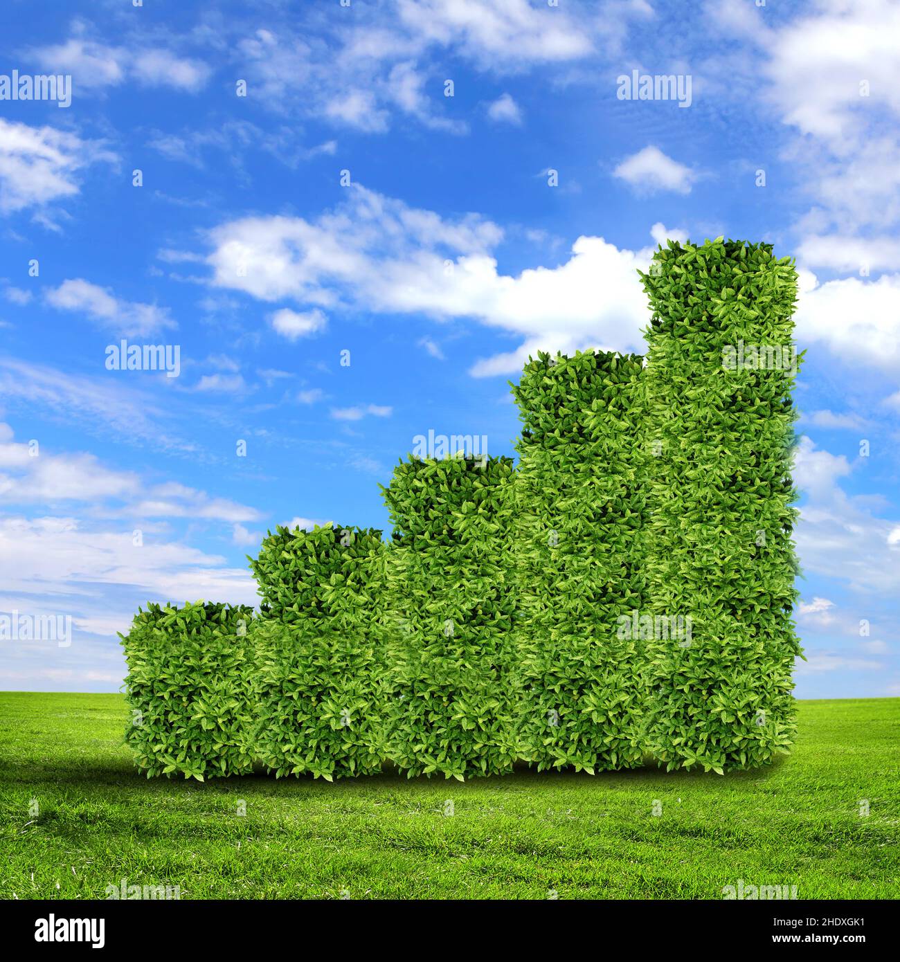 growth, environment, ecology, bar graph, growths, rise, environments ...