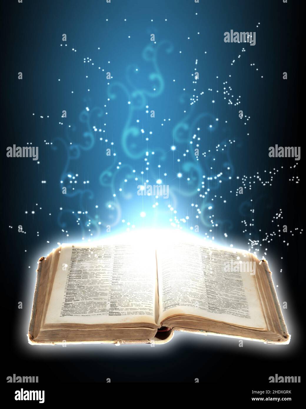 Magical book nobody vertical hi-res stock photography and images - Alamy