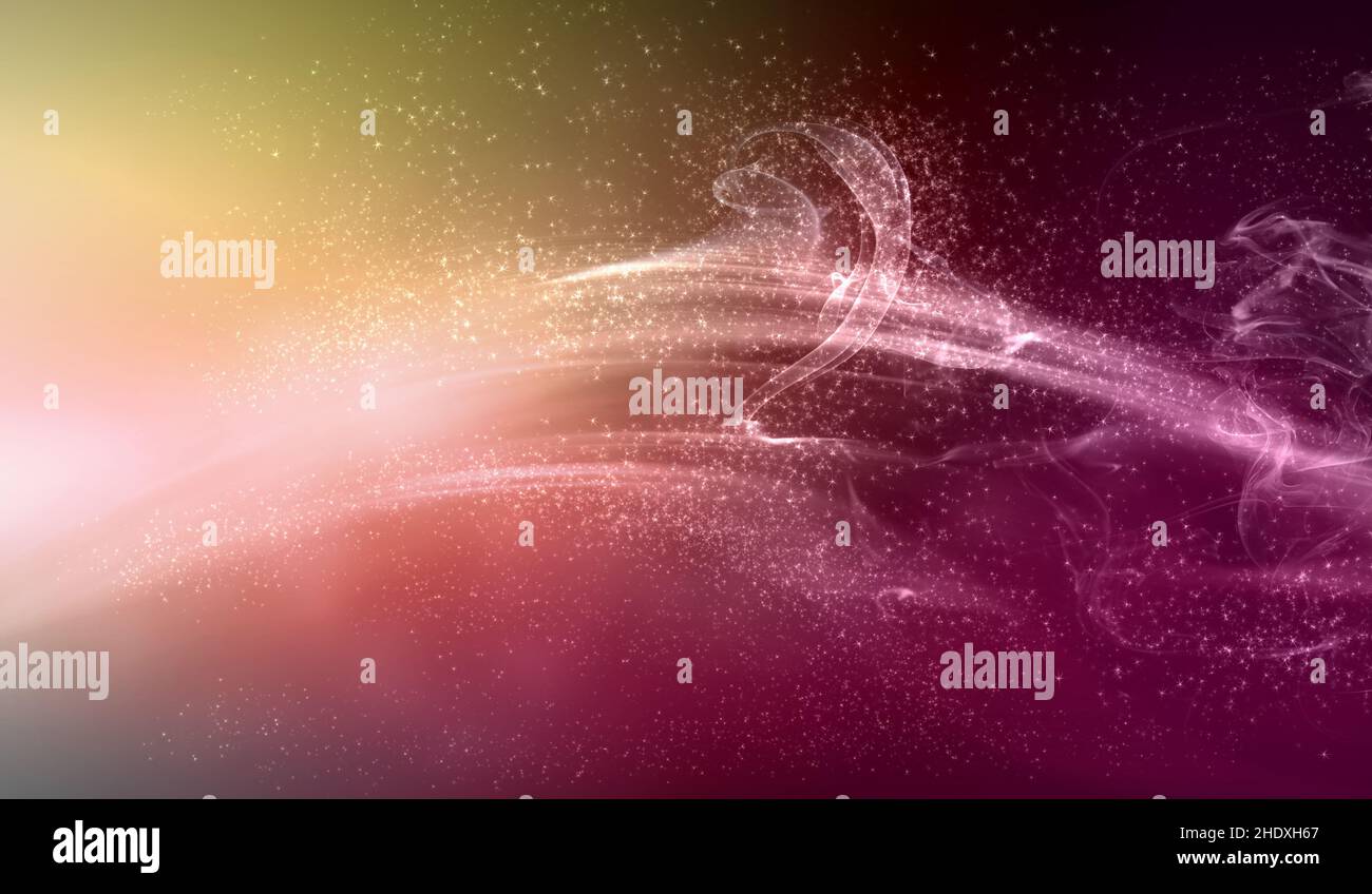 Pink magic smoke stars hi-res stock photography and images - Alamy