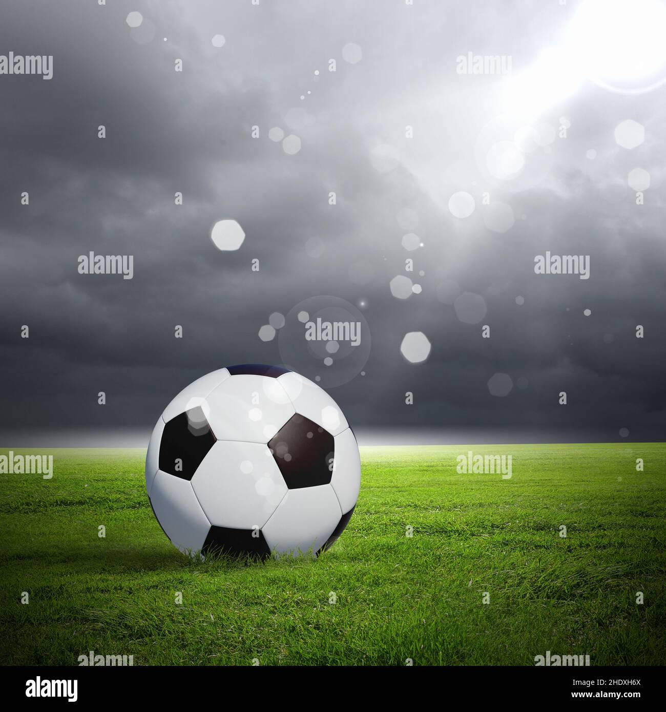 soccer, rain clouds, playing field, soccers, clouds, playing fields ...