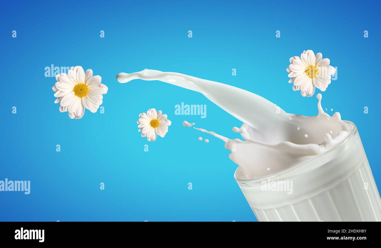 Milks splash hi-res stock photography and images - Alamy