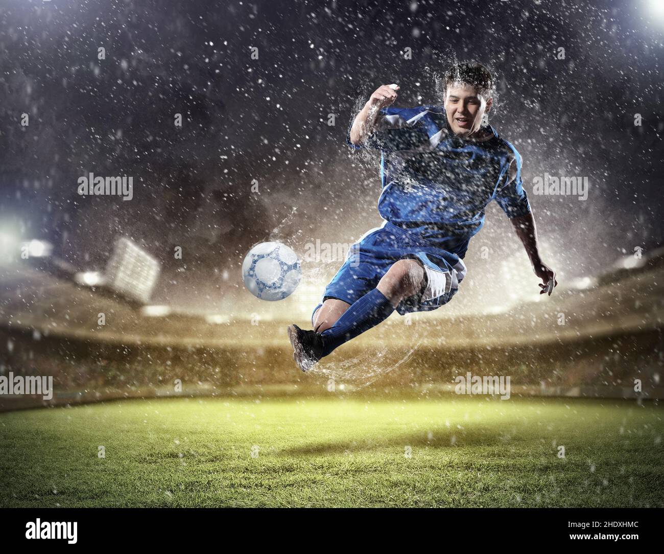 soccer player, soccer training, kicker, kickers, soccer players Stock ...