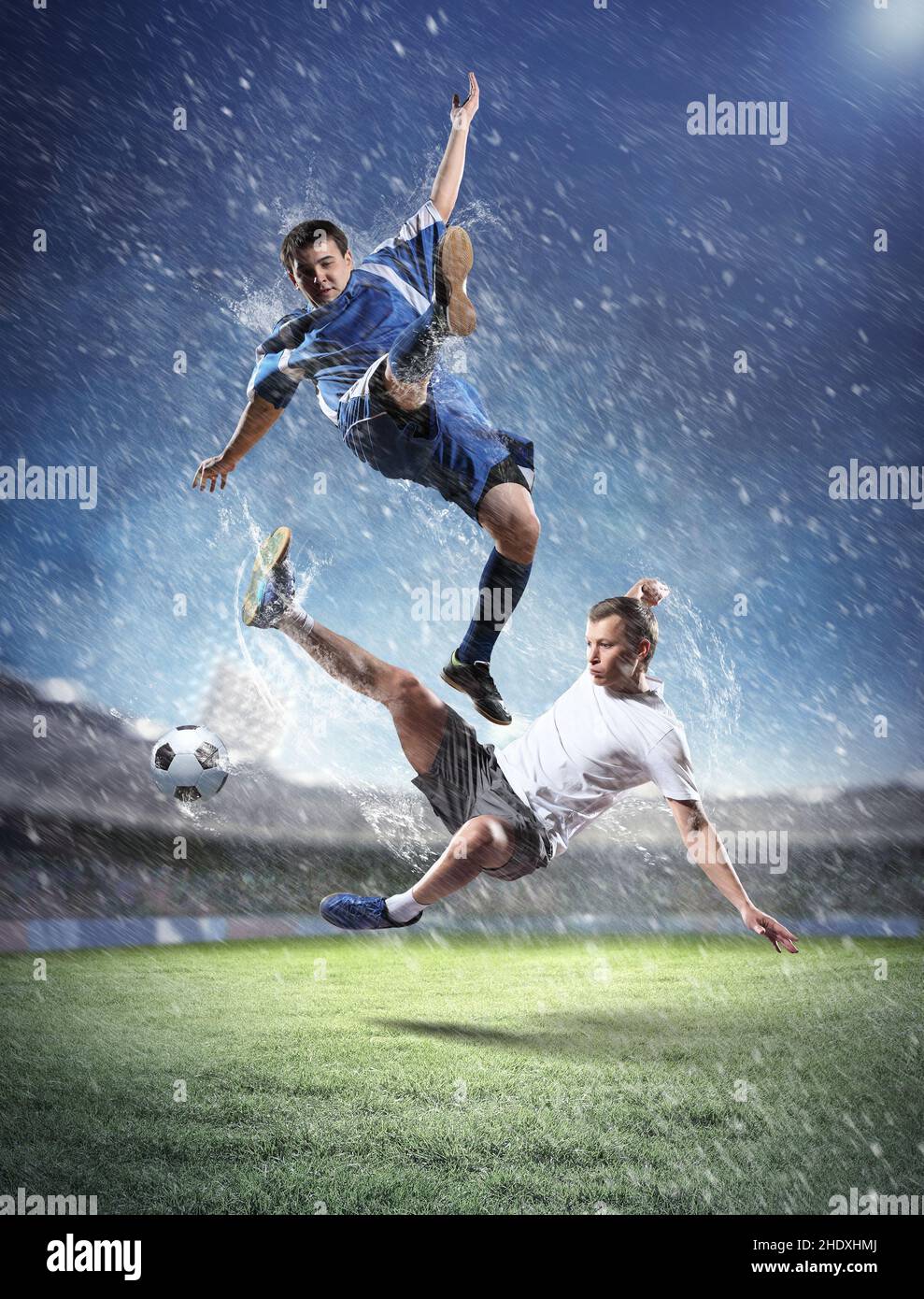 soccer, kick, soccer training, soccers, kicks Stock Photo - Alamy