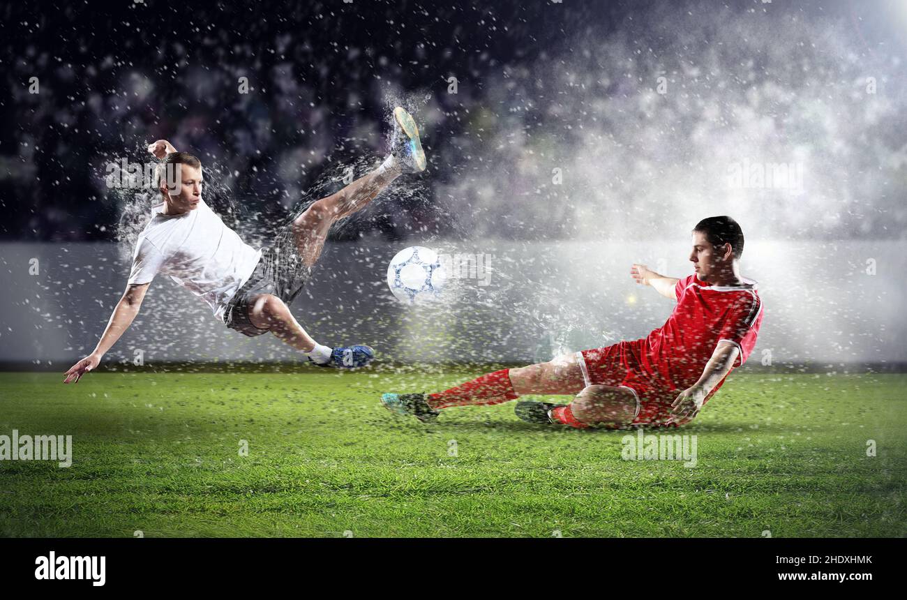 soccer, soccer player, soccers, kicker, kickers, soccer players Stock ...