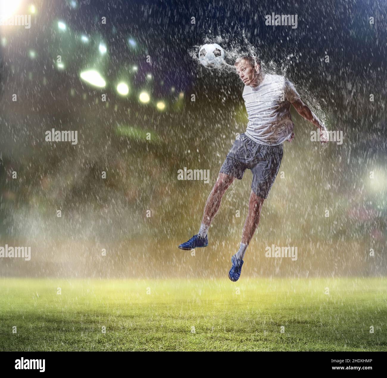 soccer, header, soccers, headers Stock Photo - Alamy