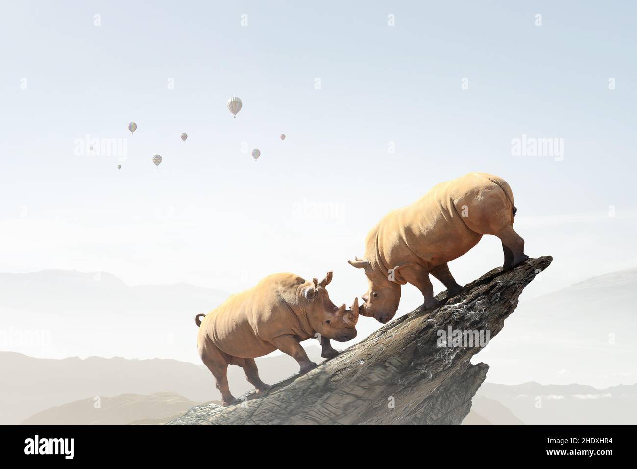 summit, fighting, rival, summits, fight, rivalries, rivalry Stock Photo ...