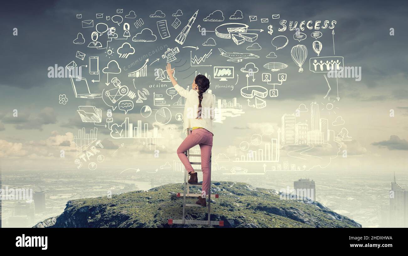 business, strategy, ladder of success, corporate, negocios, strategies ...
