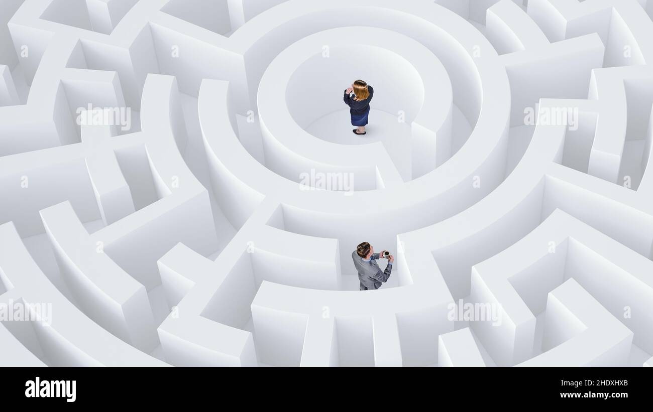 business, labyrinth, disoriented, corporate, negocios, labyrinths ...