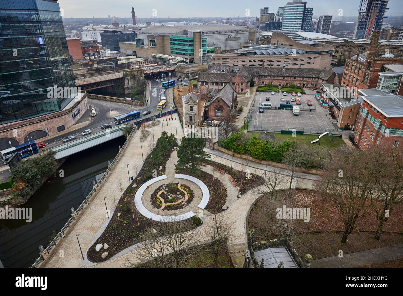 The Glade of Light a memorial commemorating the 22 May 2017 terrorist ...