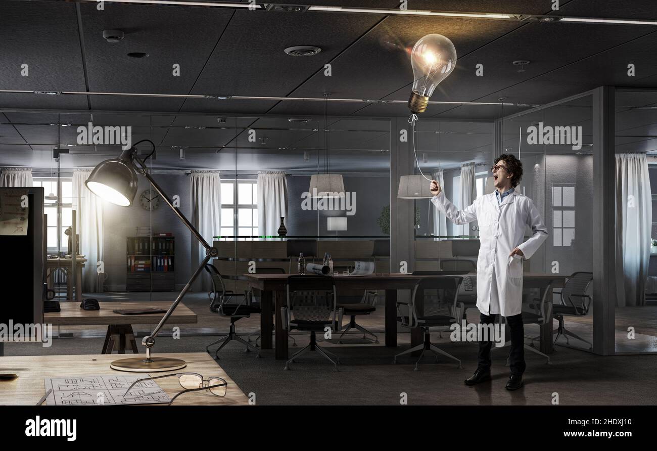 ideas, hold, inventor, brainstorming, idea, holds, inventors Stock ...