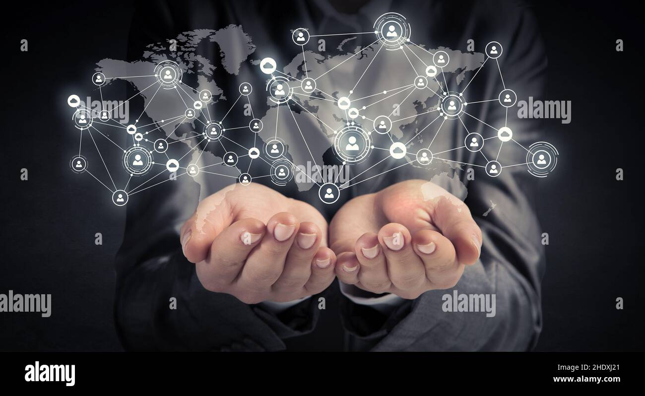 network, worldwide, globalization, world map, networks, worldwides ...