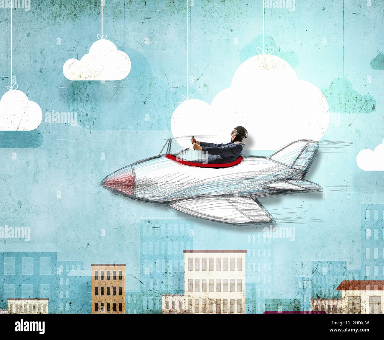 Woman independence illustration hi-res stock photography and images - Alamy