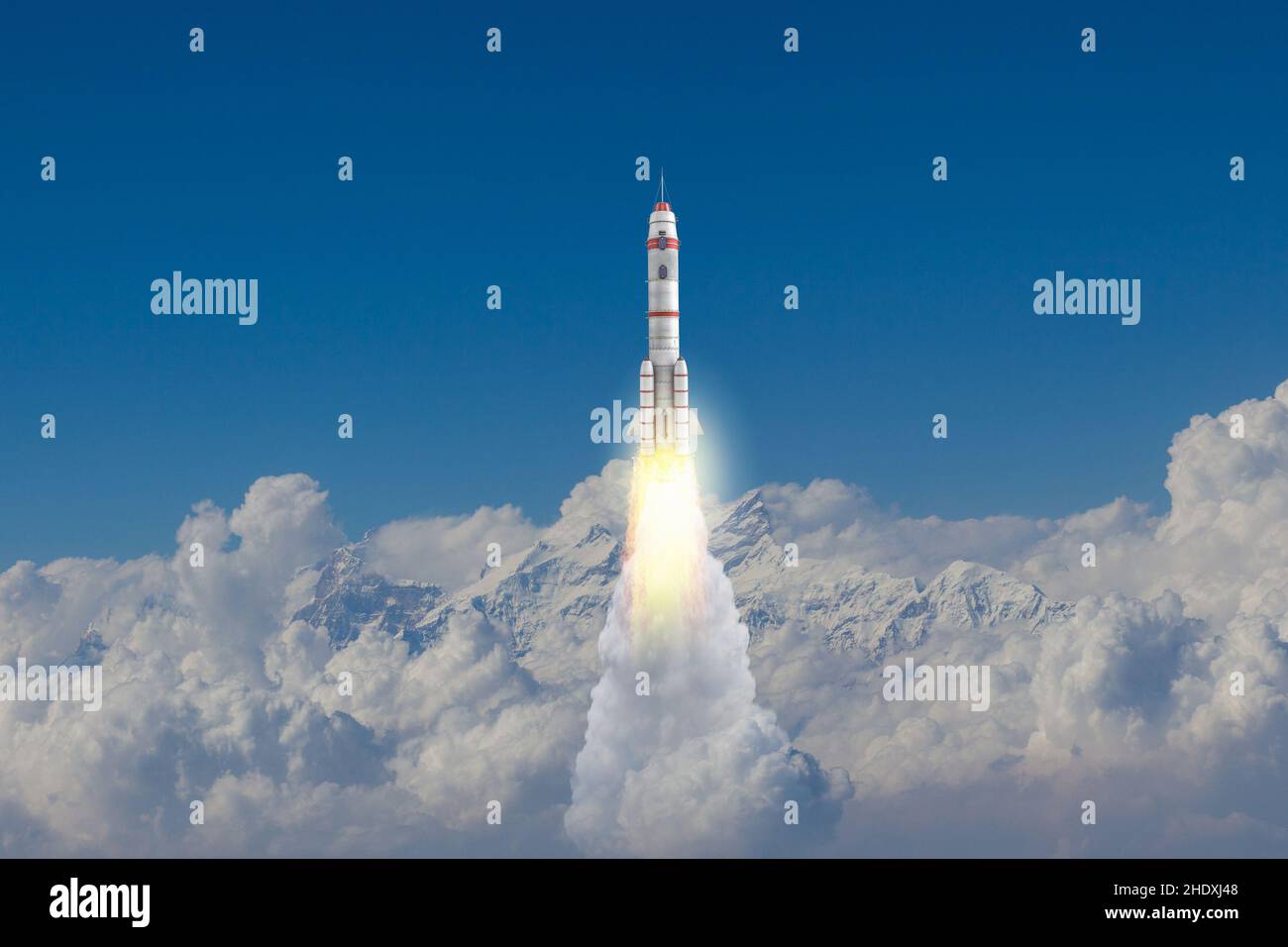 aviation, rocket, aerospace industries, rockets Stock Photo - Alamy