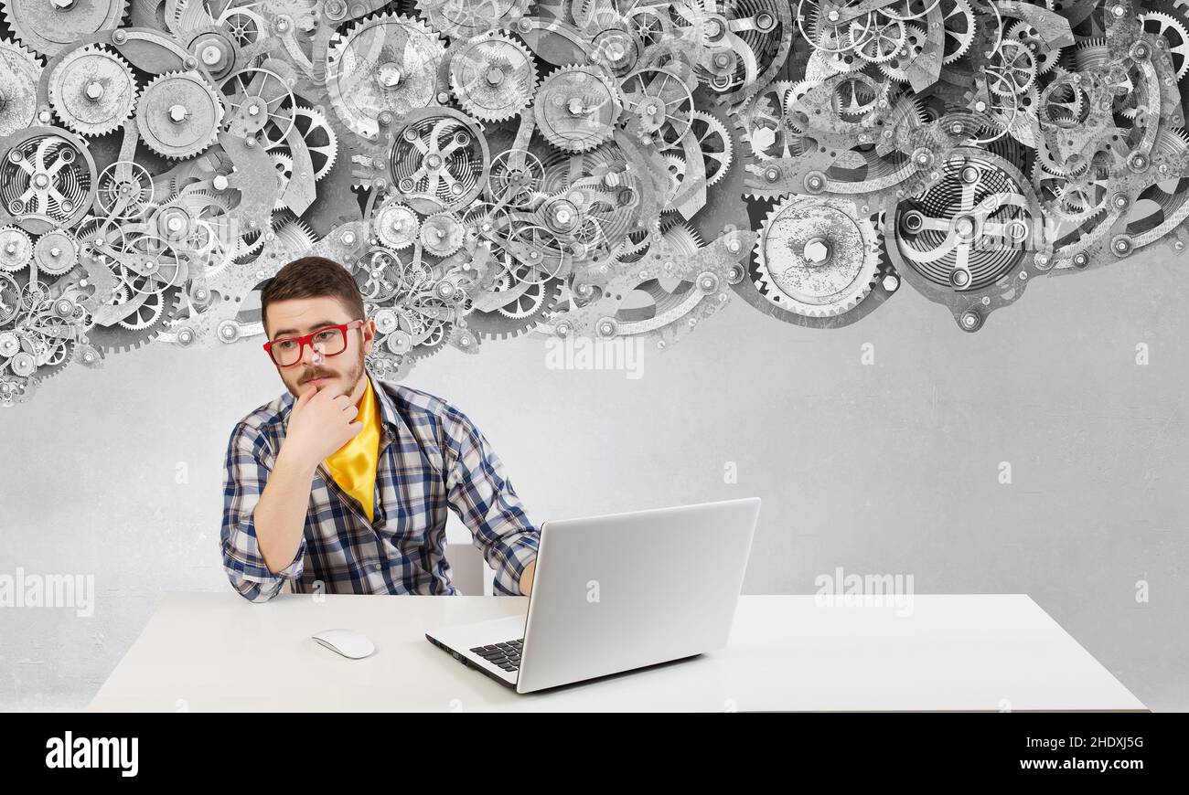 Project management machines hi-res stock photography and images - Alamy