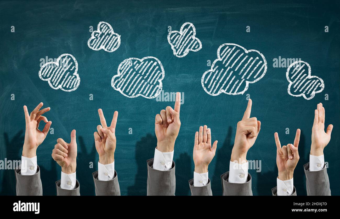 Hand gestures lift hi-res stock photography and images - Alamy