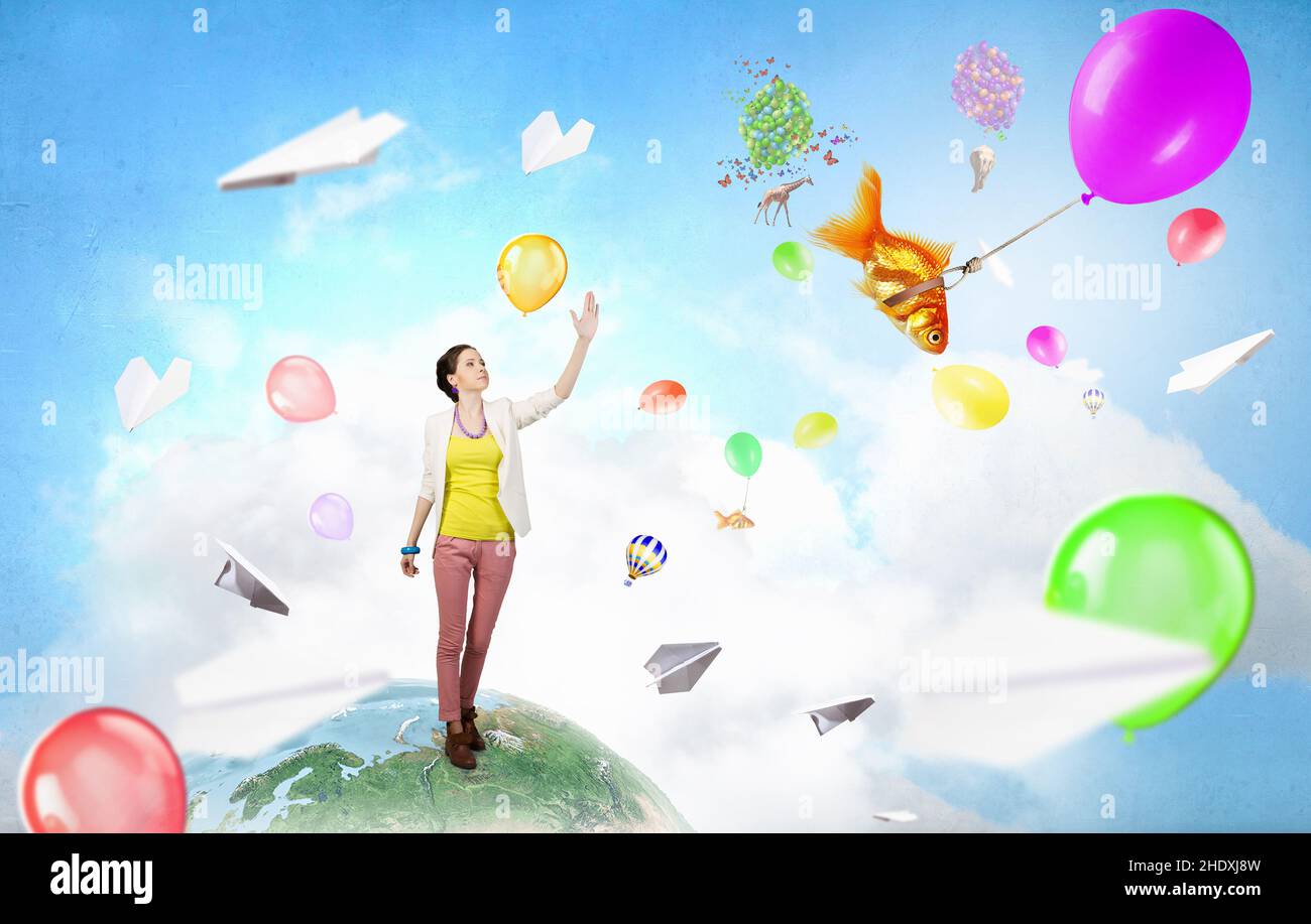 Flying dream 1 hi-res stock photography and images - Alamy