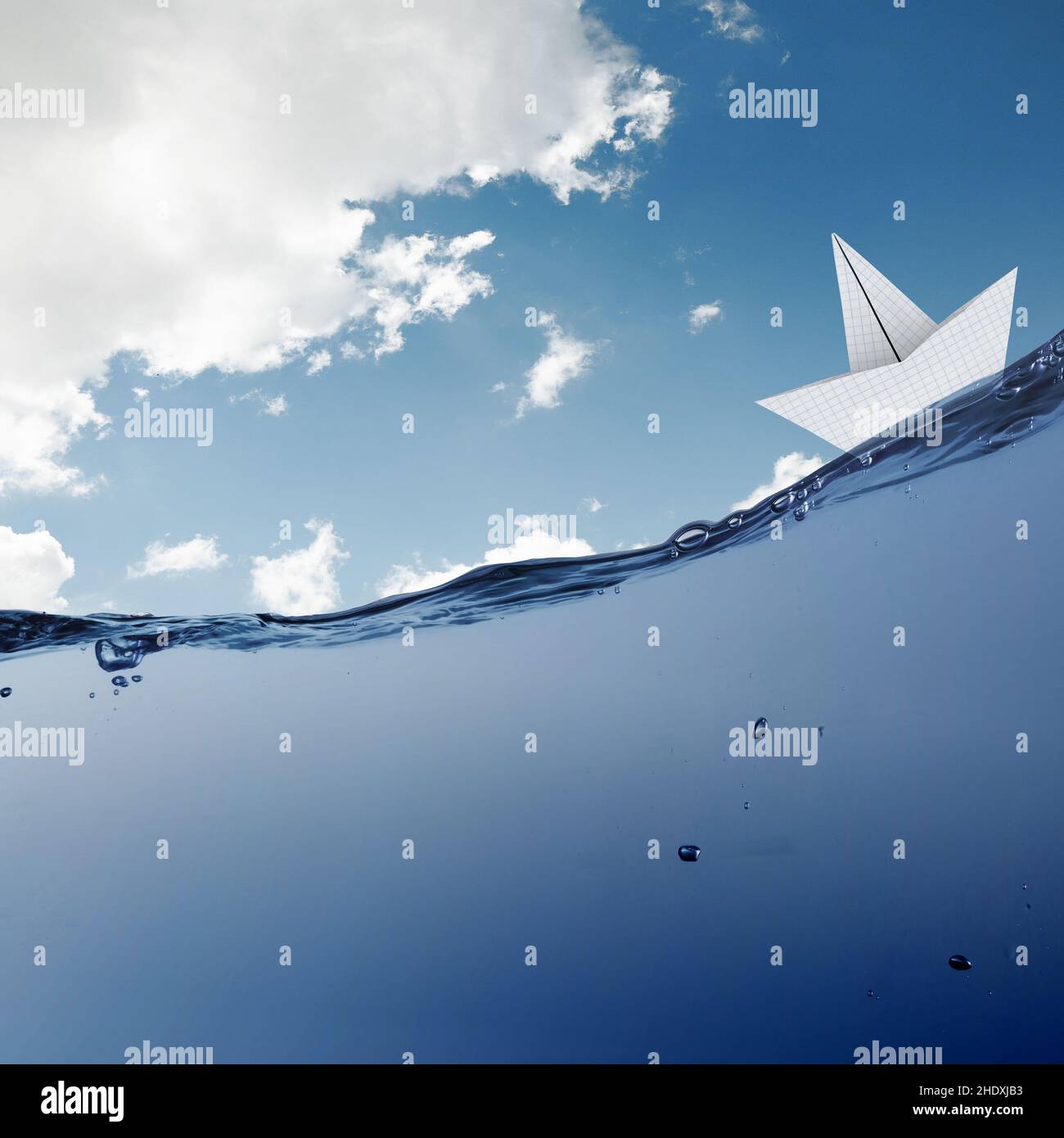 journey, paper boat, journeys, trip, trips, paper boats Stock Photo - Alamy