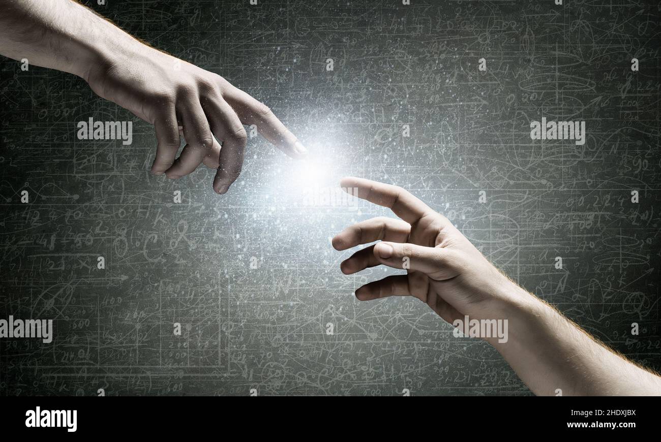 Religion and science hi-res stock photography and images - Alamy