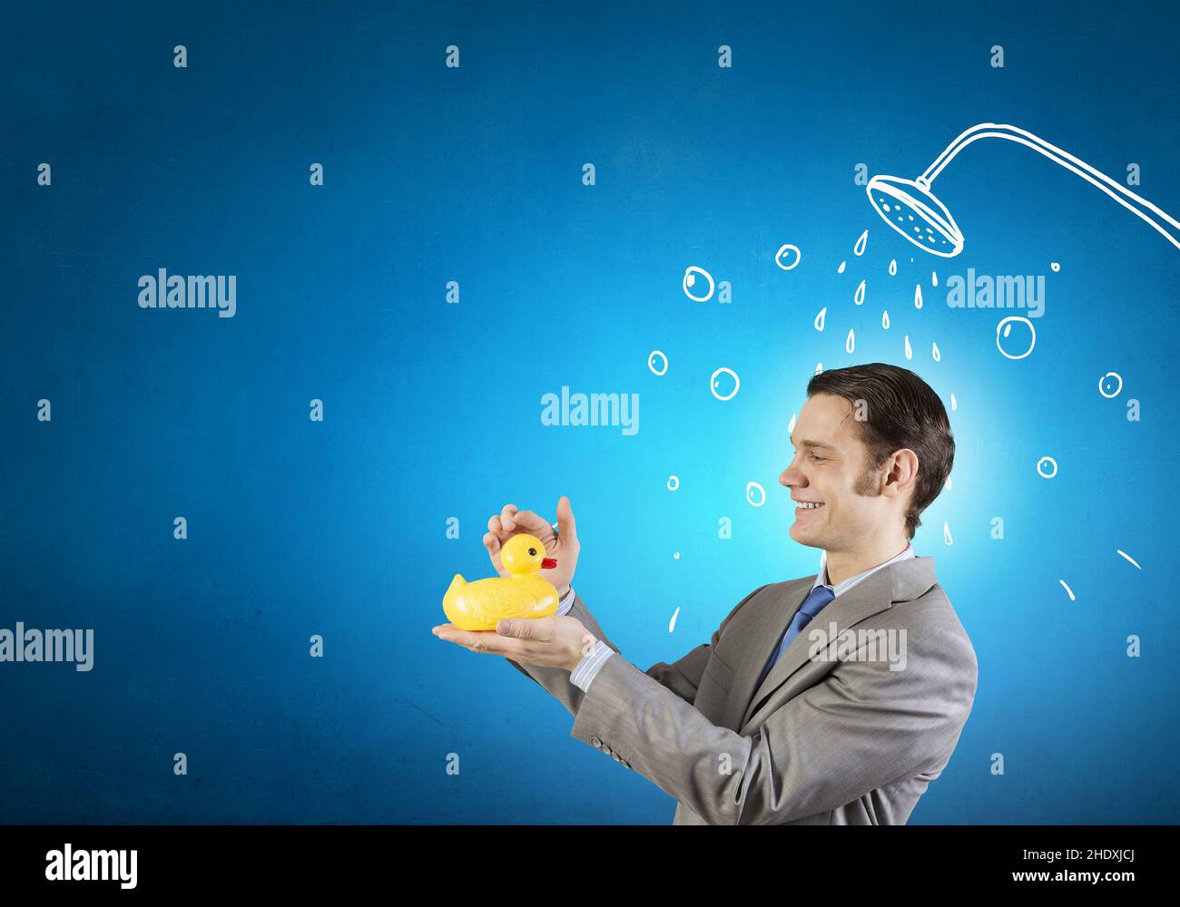 businessman, humor, showering, boss, businessmen, executive, executives ...