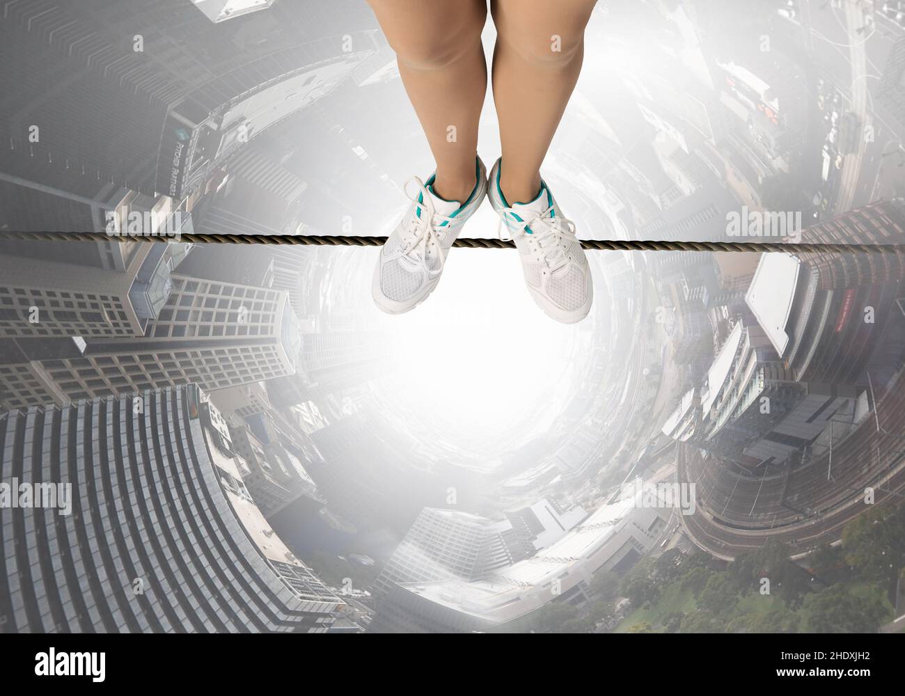 balance, tightrope, balances, tightropes Stock Photo - Alamy