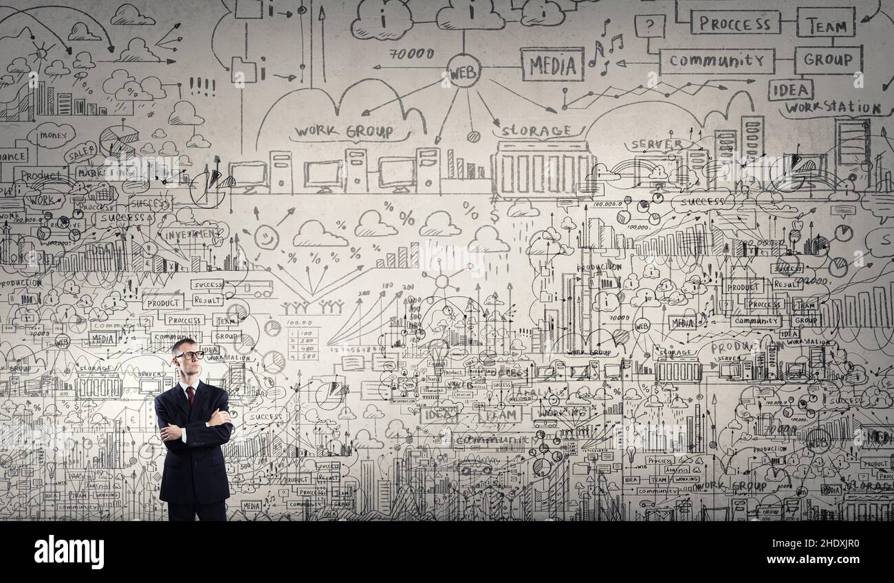 business, project, graphic, corporate, negocios, projects Stock Photo ...