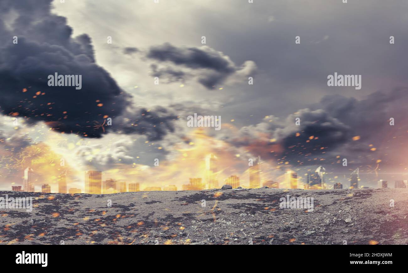 War destruction buildings hi-res stock photography and images - Alamy