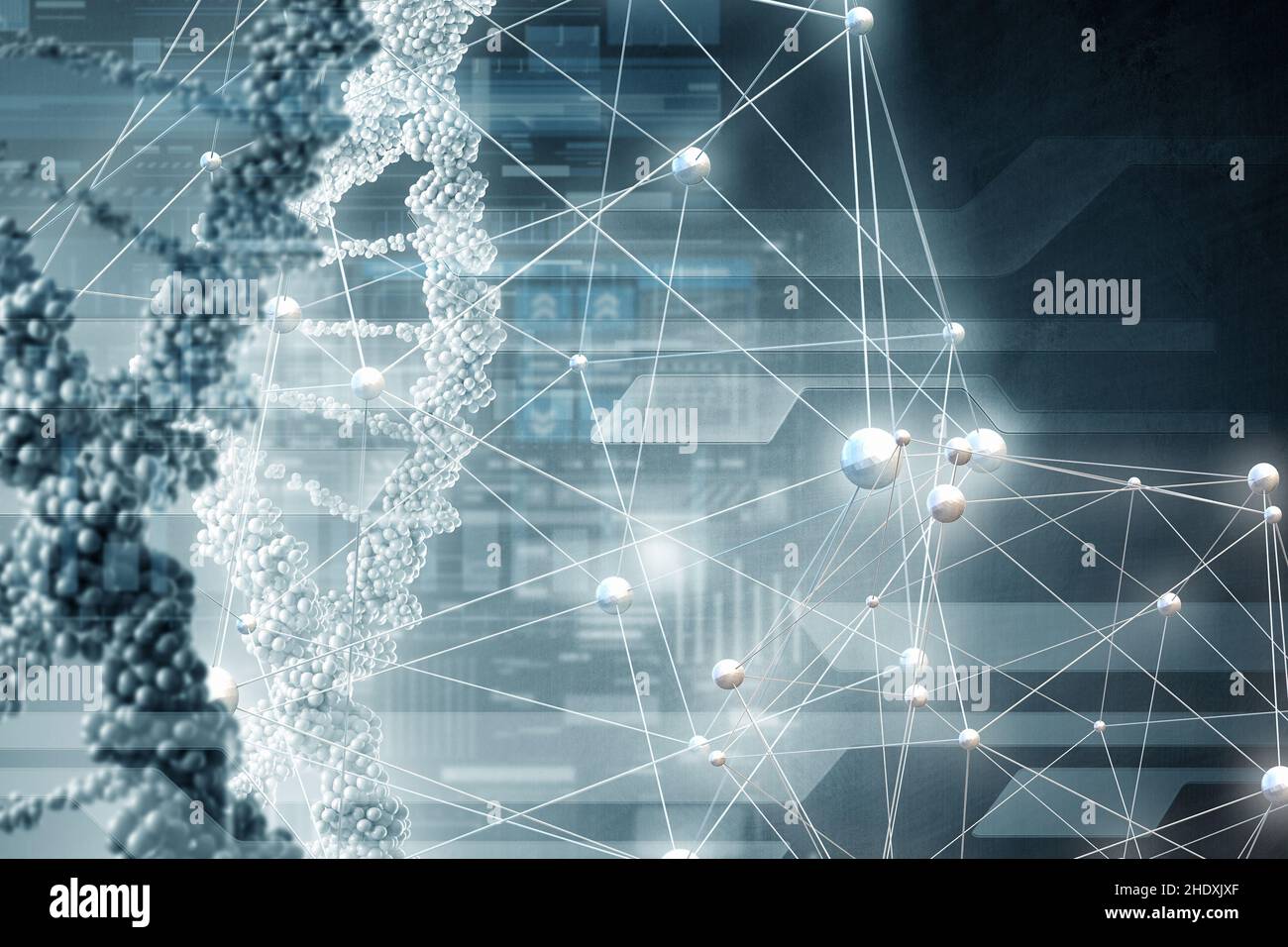 network, dna, virtual, networks, dnas, virtuals Stock Photo - Alamy
