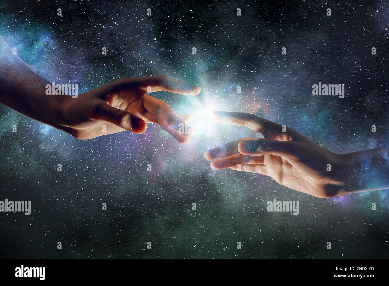 God universe hi-res stock photography and images - Alamy