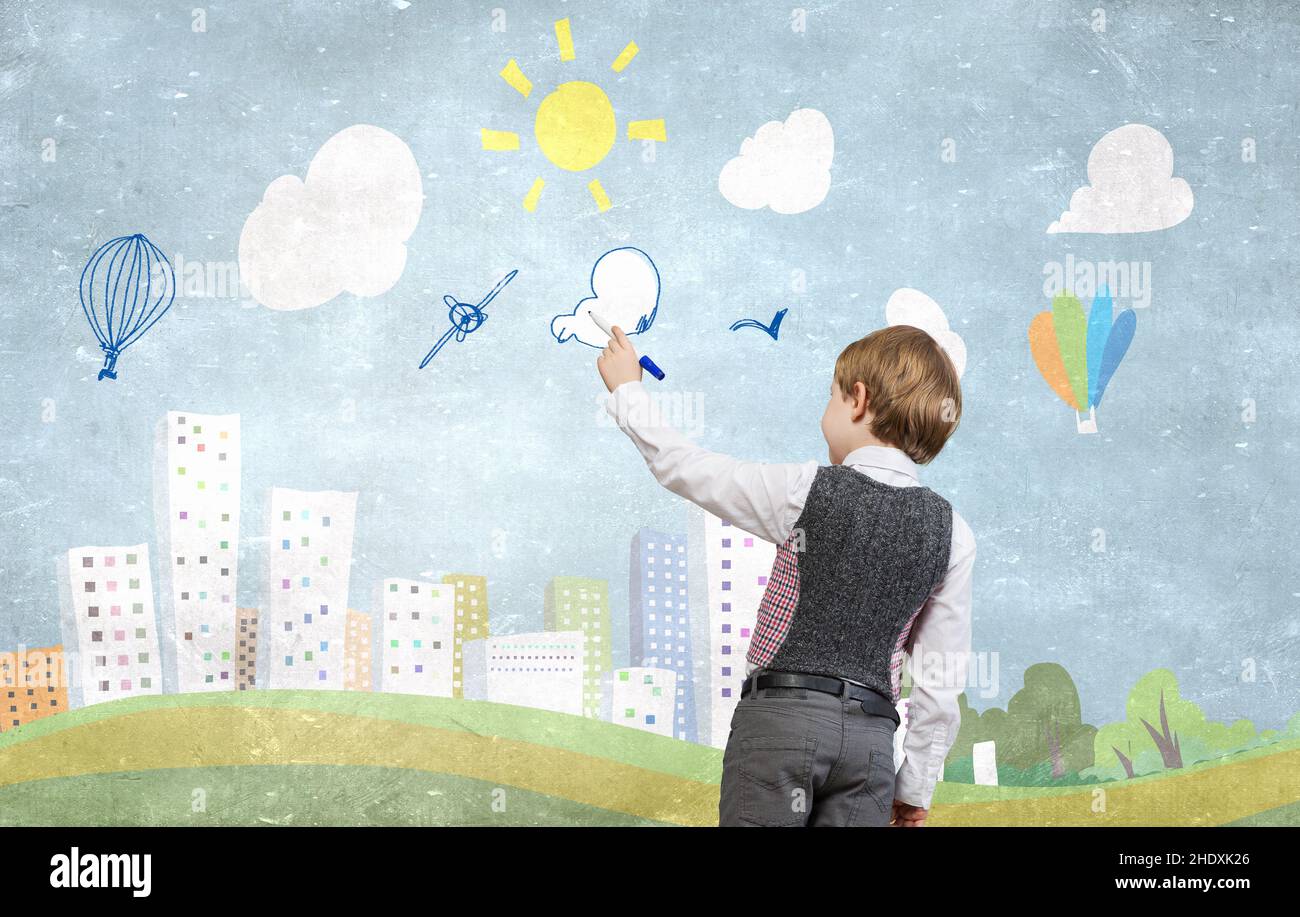 painting, illustration, childhood, drawing, illustrations, childhoods ...