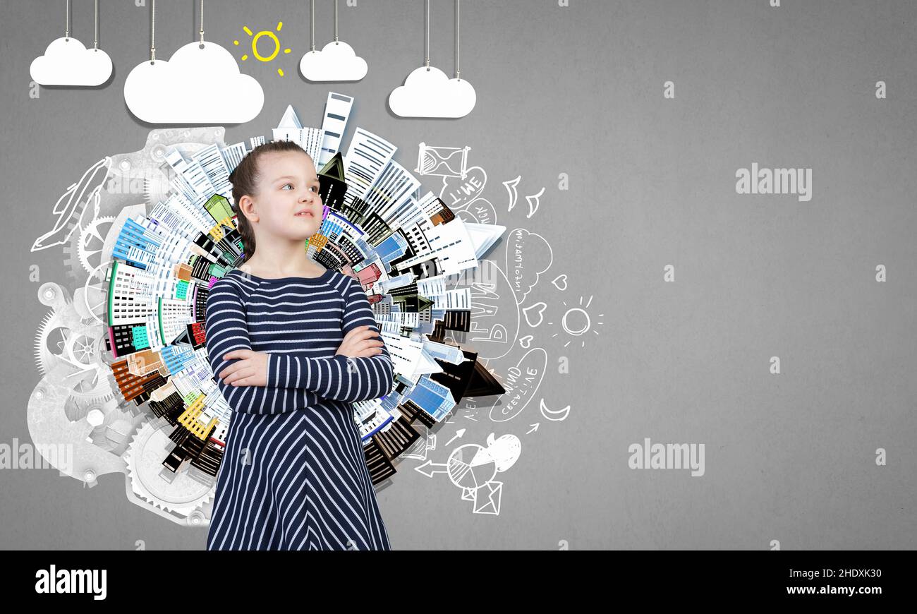 girl, career aspiration, future-oriented, girls, career aspirations, future prospect, future ...