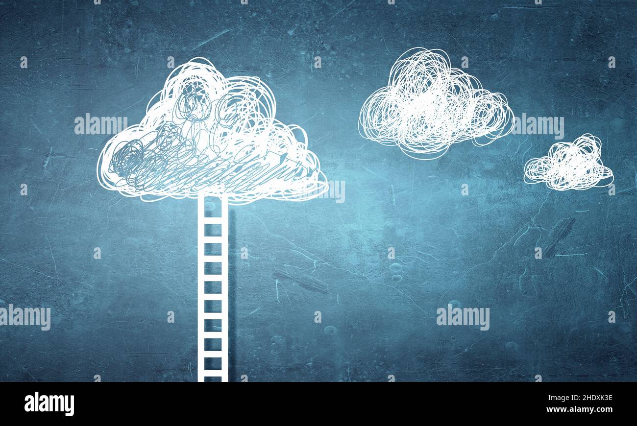 Dream ladder hi-res stock photography and images - Alamy