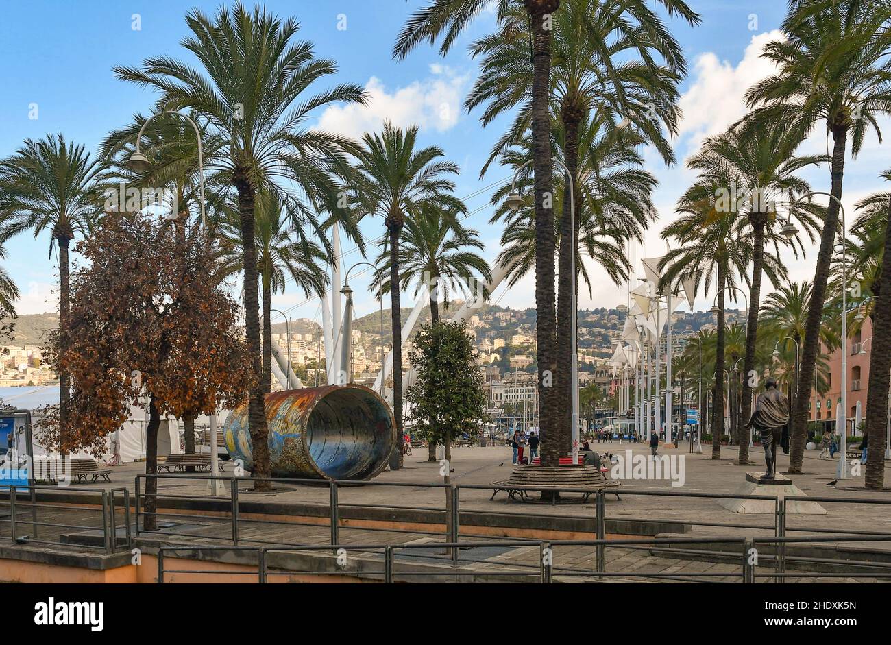 Genoa capital of liguria region hi-res stock photography and images - Alamy