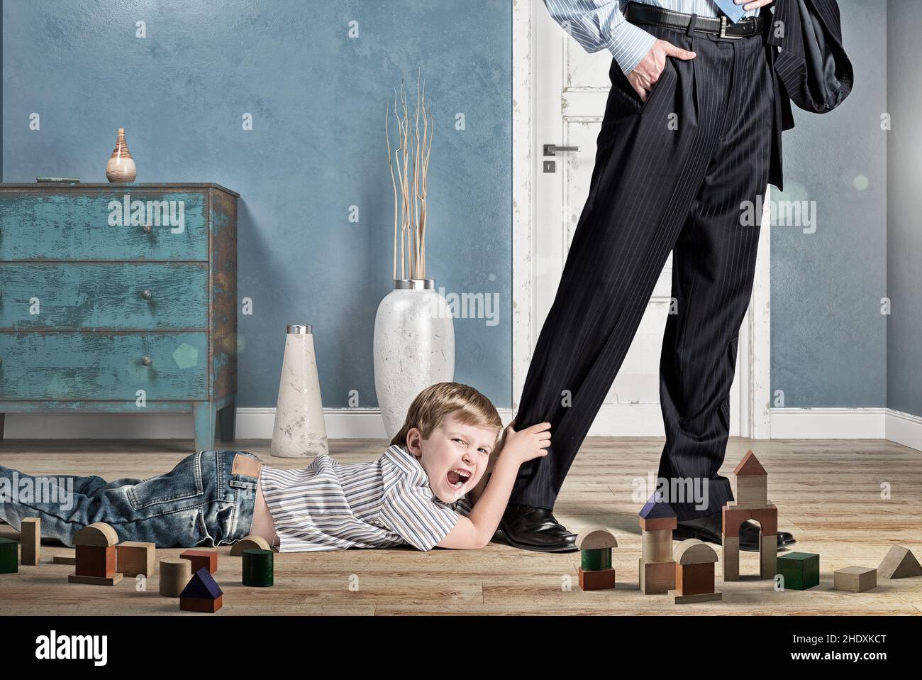 father, son, neglect, working, dad, fathers, sons, neglects Stock Photo ...