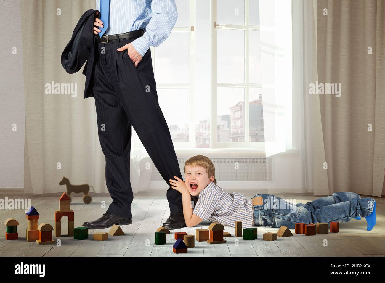 Child neglect father hi-res stock photography and images - Alamy